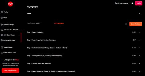 Dsa Striver Dsa Techlearning Striver Codingjourney Algorithms