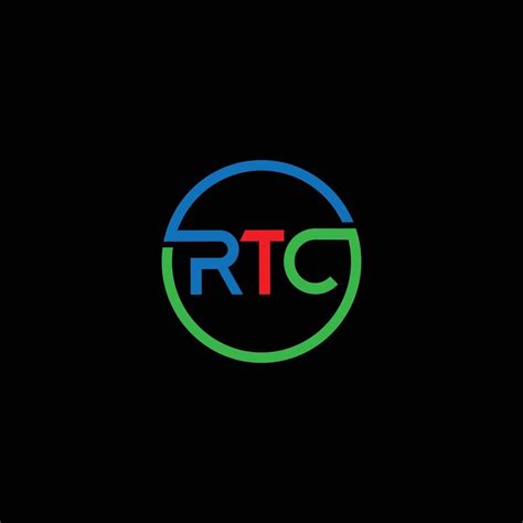 Rtc Letter Initial Logo Design 43014316 Vector Art At Vecteezy