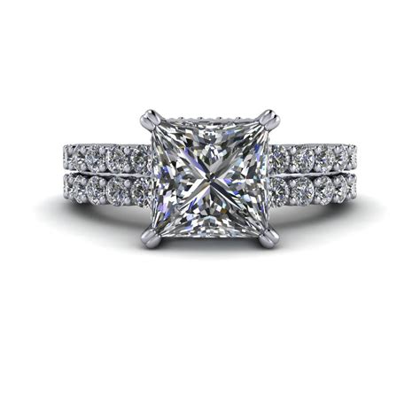 Pringle Princess Cut Lab Diamond Ring 3 12 Ctw Bel Viaggio Designs Llc