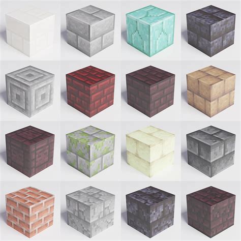 Blenderkit Download The Minecraft Bricks Model