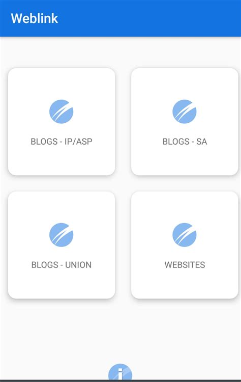 Weblink Android App For All Websites Blogs