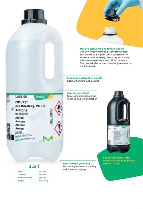 Merck Emsure Ethanol Absolute For Analysis Emsure Acs Isoreag Ph Eur