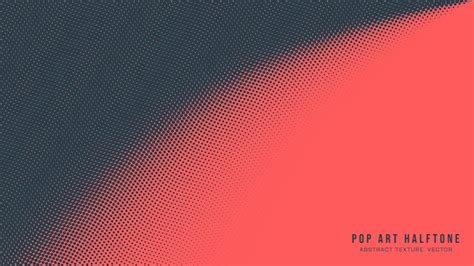 Premium Vector Pop Art Dots Half Tone Pattern Vector Round Border Abstract Background