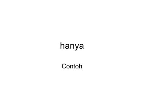 Contoh