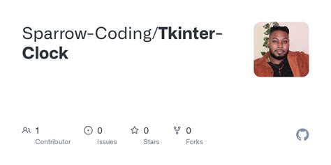 Github Sparrow Codingtkinter Clock