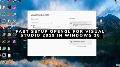 HowTo Fast Setup Opengl For Visual Studio In Windows YouTube