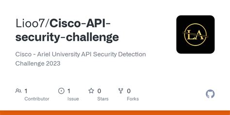 Github Lioo7cisco Api Security Challenge Cisco Ariel University