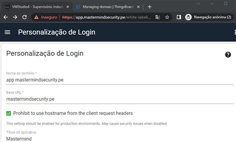 Question Login White Labeling Possible Only For One Domain In