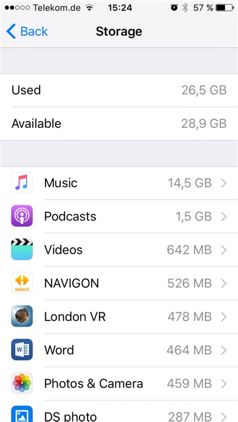 Ios Storage Better Disk Space Management