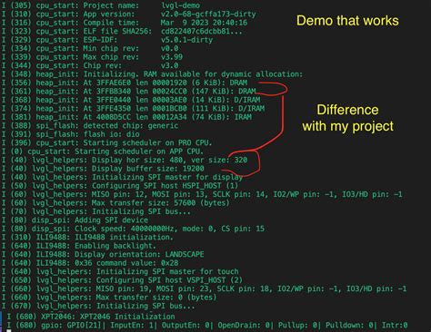 ili9488 black screen on v8 3 while demo works how to lvgl forum