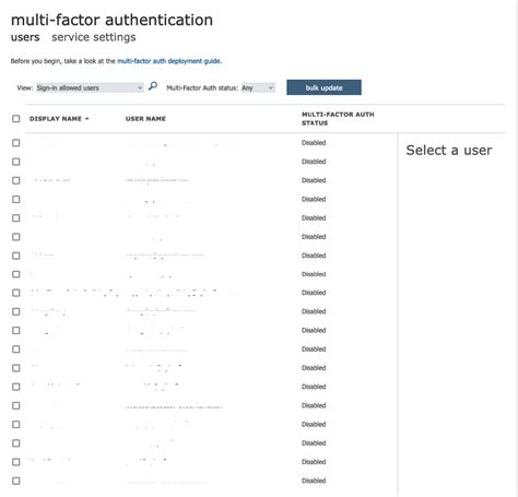 disable individual user mfa r intune