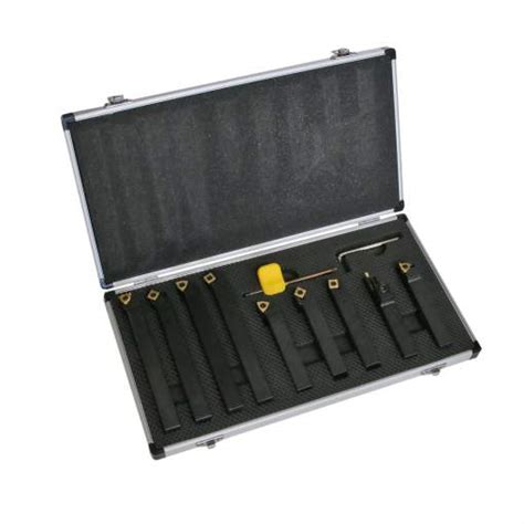 Excel Machine Tools 9 Piece Iso Turning Tool Set 10mm Shank Heathrow Engineering And Machinery
