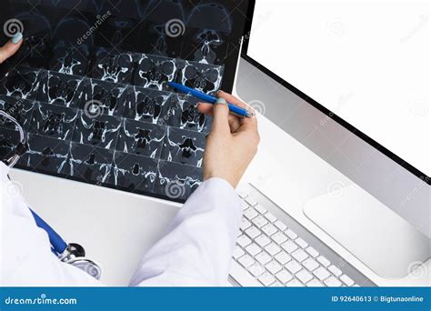 Computer Tomography Diagnostic Machine Stock Image 43827745