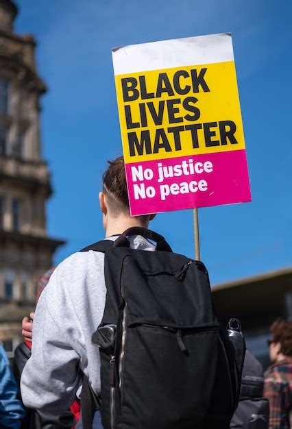 Premium Photo Black Lives Matter Placard