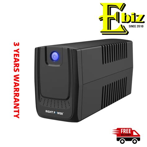 Right Power Ups 800va Minicube Series With Led Indicator Lazada