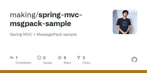 GitHub Making Spring Mvc Msgpack Sample Spring MVC MessagePack Sample