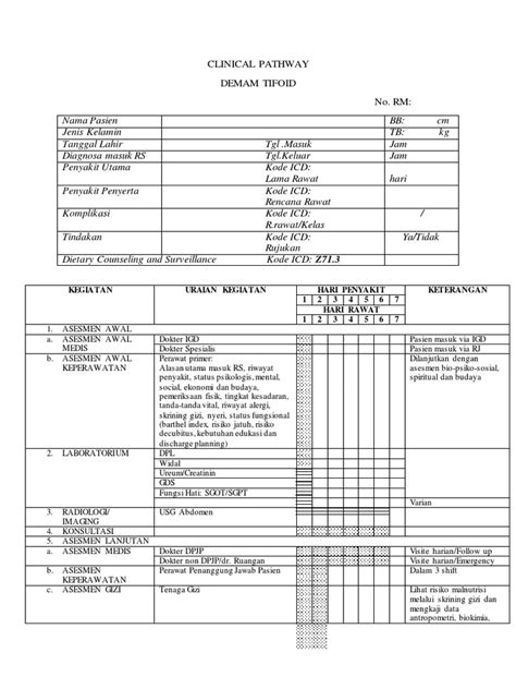 Protokol Terapi Demam Tifoid Pdf