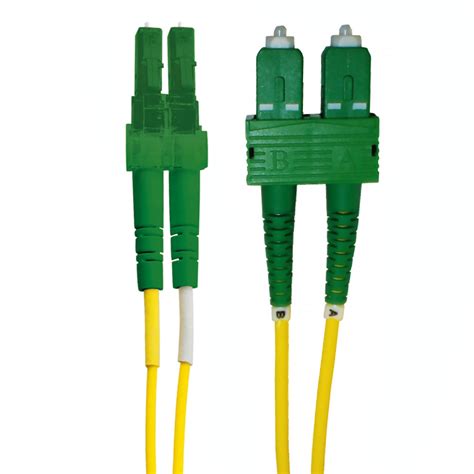 Os2 9125 Singlemode Duplex Lcapc Scapc Lszh Fibre Patch Lead
