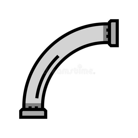 Production Pipeline Color Icon Vector Illustration Stock Illustration Illustration Of