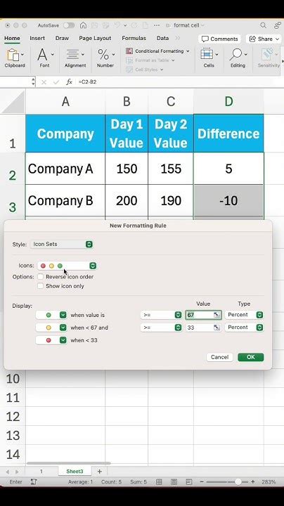 Excel Shorts Conditionalformatting Instantly Highlight Data Trends