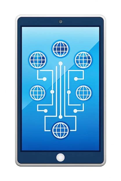 technology digital device icon vector concept for modern design
