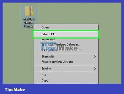 How To Open Zip Files Without Winzip Software TipsMake