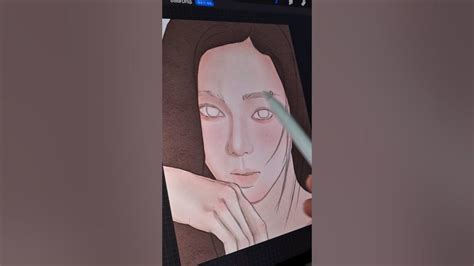 에스파 윈터 ️ Shorts Drawing 인물그리기 Aespa Winter 프로크리에이트 아이패드드로잉 Youtube