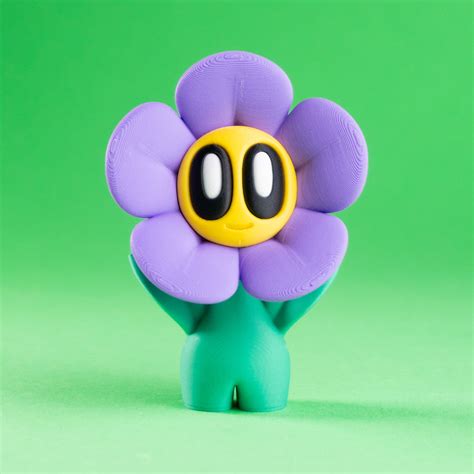 💐 Blob Flowers Mini Plant Collectible Art Toy With Watering Can・ 3d