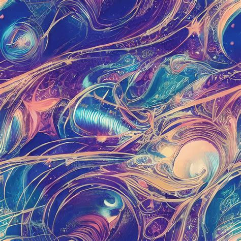 High End Fabric Astronomy Pattern · Creative Fabrica