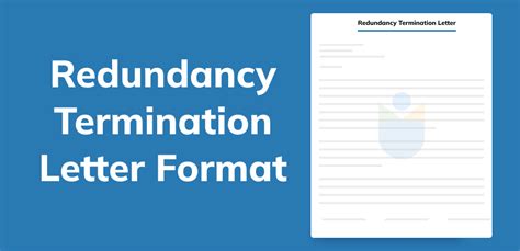 Redundancy Termination Letter Format Meaning Process Tips Examples And More