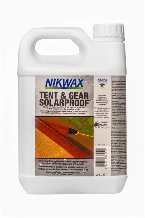 Nikwax Tent & Gear Solarproof 2,5 liter - Bushgearshop