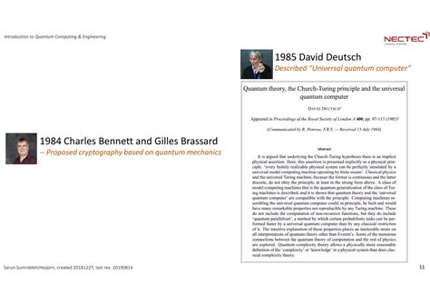 Introduction To Quantum Computing And Engineering Pdf Physics Science