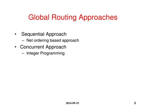 Ppt Global Routing Powerpoint Presentation Free Download Id4442071