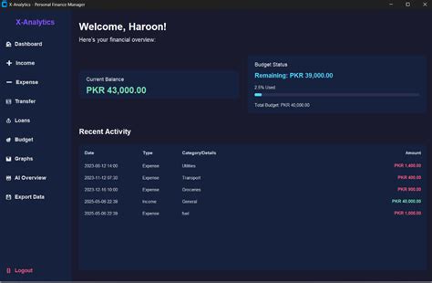 GitHub - haroon23108124/personal-Finance-Manager-Application-Python-: Personal Finance Manager ...