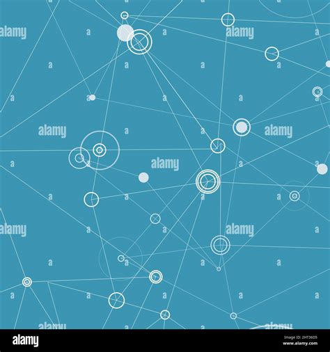 abstract connection structure vector science background stock vector