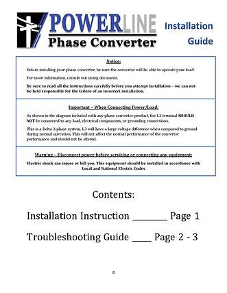 Resources PowerLine Phase Conv