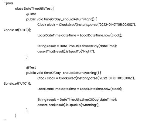 Writing Testable Code Determ