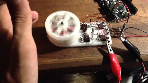 3d Printed Brushless Outrunner Motor Youtube