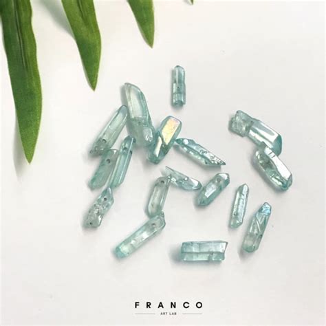 악세사리부자재 블루 수정 10개 프랑꼬 아트랩 I No1 공방창업 교육전문 And 커스텀주얼리 전문교육