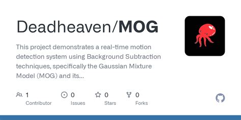 Github Deadheavenmog This Project Demonstrates A Real Time Motion