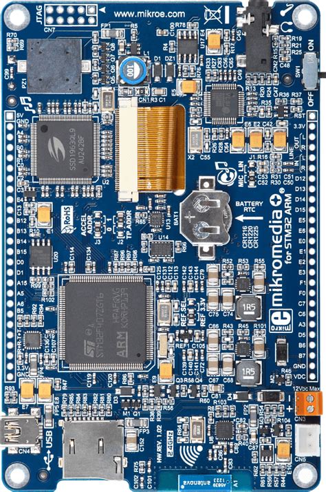 mikromedia plus for stm32 mikroe