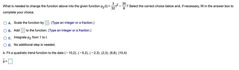 to make a trend analysis of six evenly spaced data