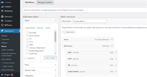 How To Add Menu In Wordpress Admin Dashboard