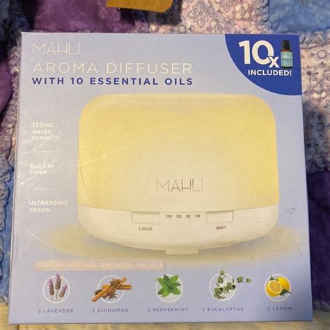 Mahli Other Aroma Diffuser With Essential Oils Poshmark