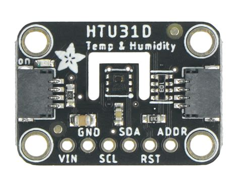 Digital Temperature And Humidity Sensor Htu31 D Stemma Qt Qwiic