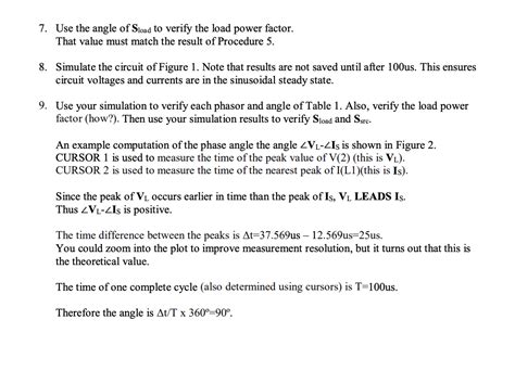 solved 1 use rms values for all phasors this is what would