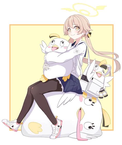 Hifumi And Peroro Blue Archive Drawn By Doumu Danbooru