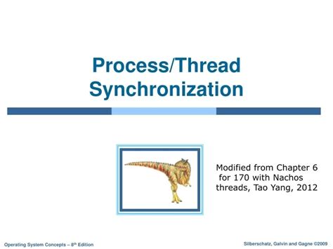 Ppt Processthread Synchronization Powerpoint Presentation Free