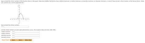 Solved Approximate The Critical Numbers Of The Function