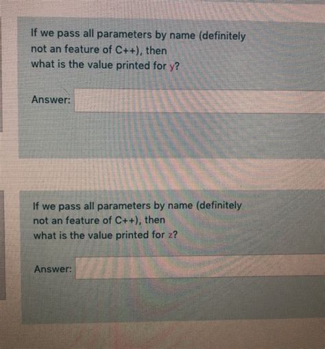 solved consider the following c code void f int a int b